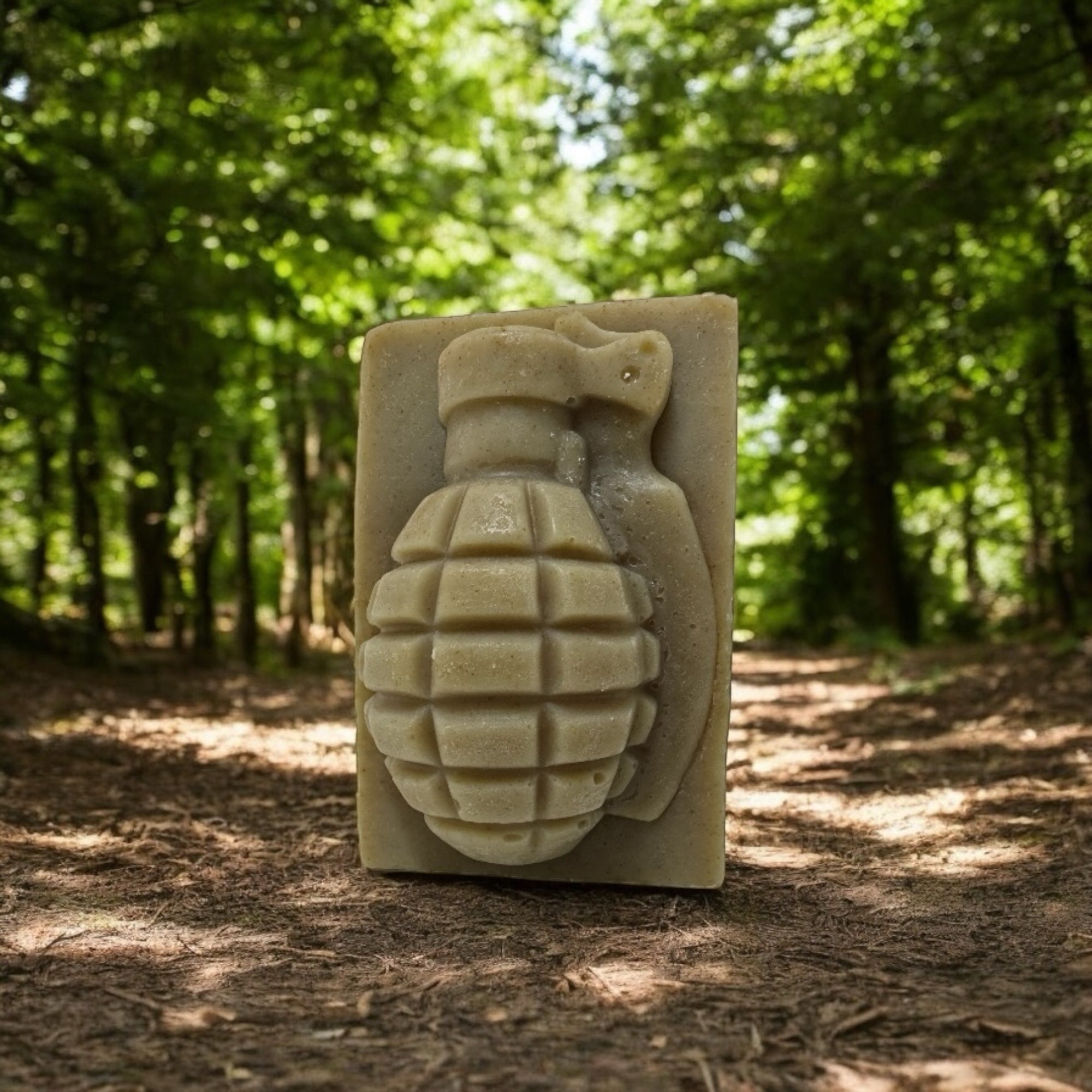 Tree Line Natural Grenade Soap (Cedarwood, Pine, Fir) – kbarsoapco