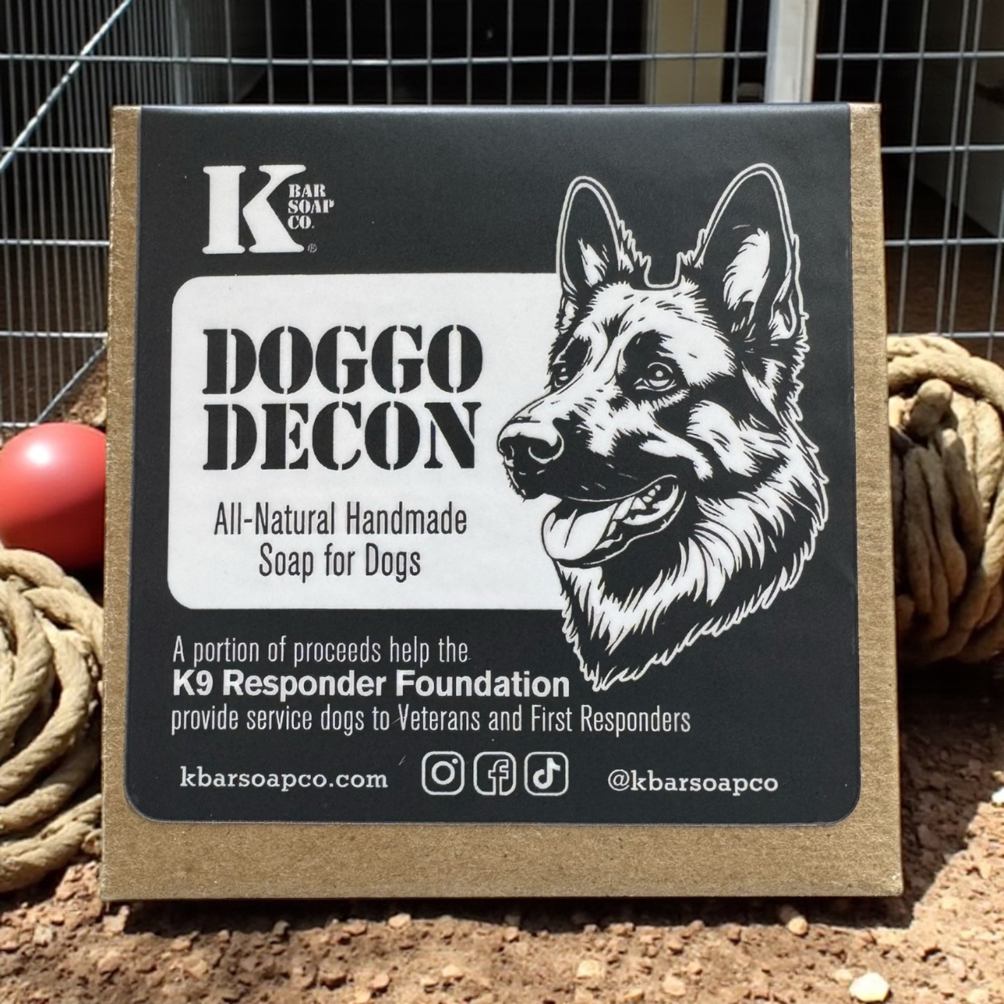 Doggo Decon - All Natural Soap for Dogs – kbarsoapco